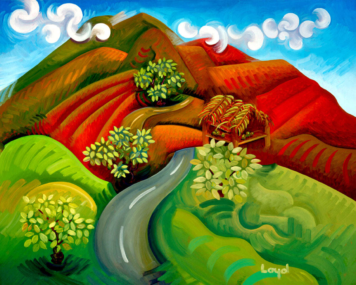 Auntie's Mango Stand – Art By Loyd